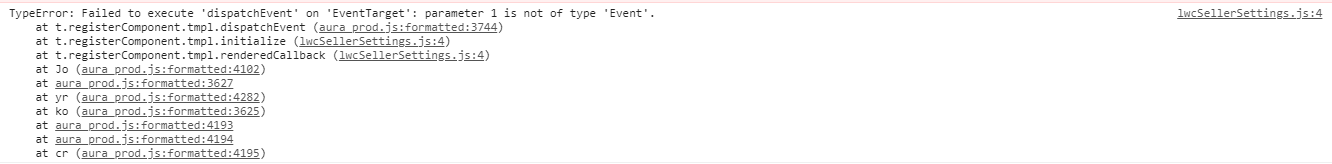 Dispatchevent Not Working · Issue 1666 · Salesforcelwc · Github