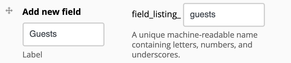Add Content Type Name As A Part Of A New Field Name Suggestion · Issue 6172 · Backdropbackdrop