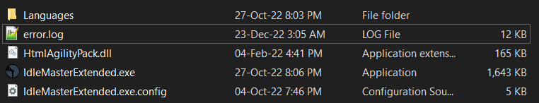 [BUG] The program does not work. · Issue #370 · JonasNilson/idle_master ...