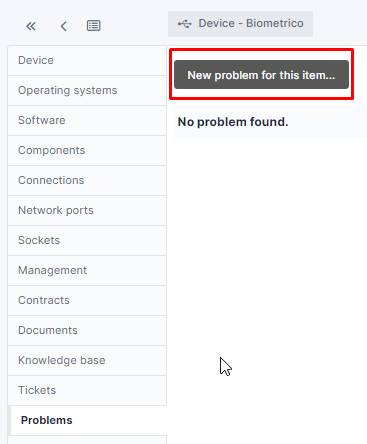The relationship of a problem and a device (item) is lost when the category is changed. · Issue ...