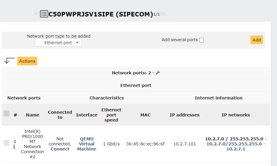 Computers IP address couldn't link to addressing · Issue #29 · pluginsGLPI/addressing · GitHub