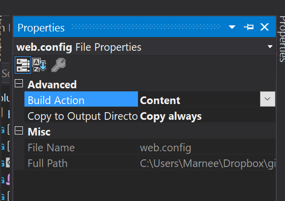 web.config generation is NOT clear · Issue #6534 · dotnet/AspNetCore.Docs · GitHub
