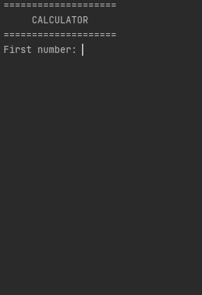 GitHub - ldequadra/calculator: Simple calculator with basic operations