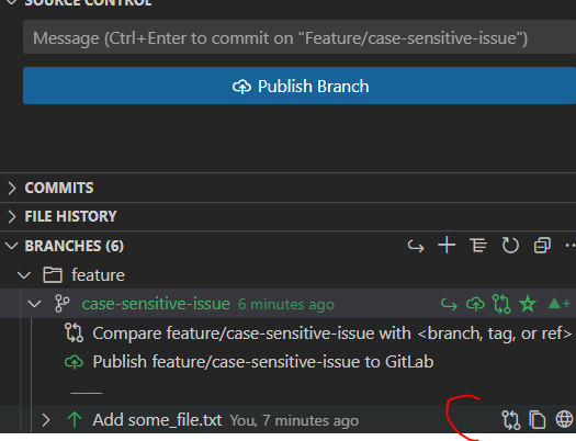 Git extension - case-sensitive in Windows file system paths · Issue #179377 · microsoft/vscode ...