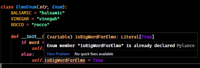 Enum member already declared in if/else in init · Issue #2266 ...