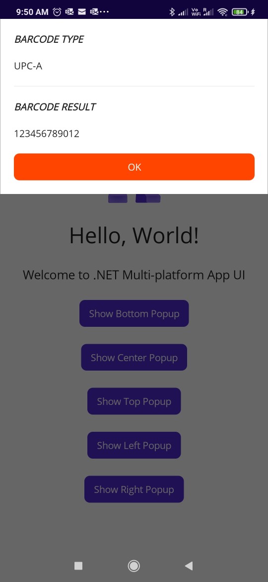 Bug Maui Popup Is Not Working Similarly In Ios And Android · Issue 1107 · Communitytoolkitmaui