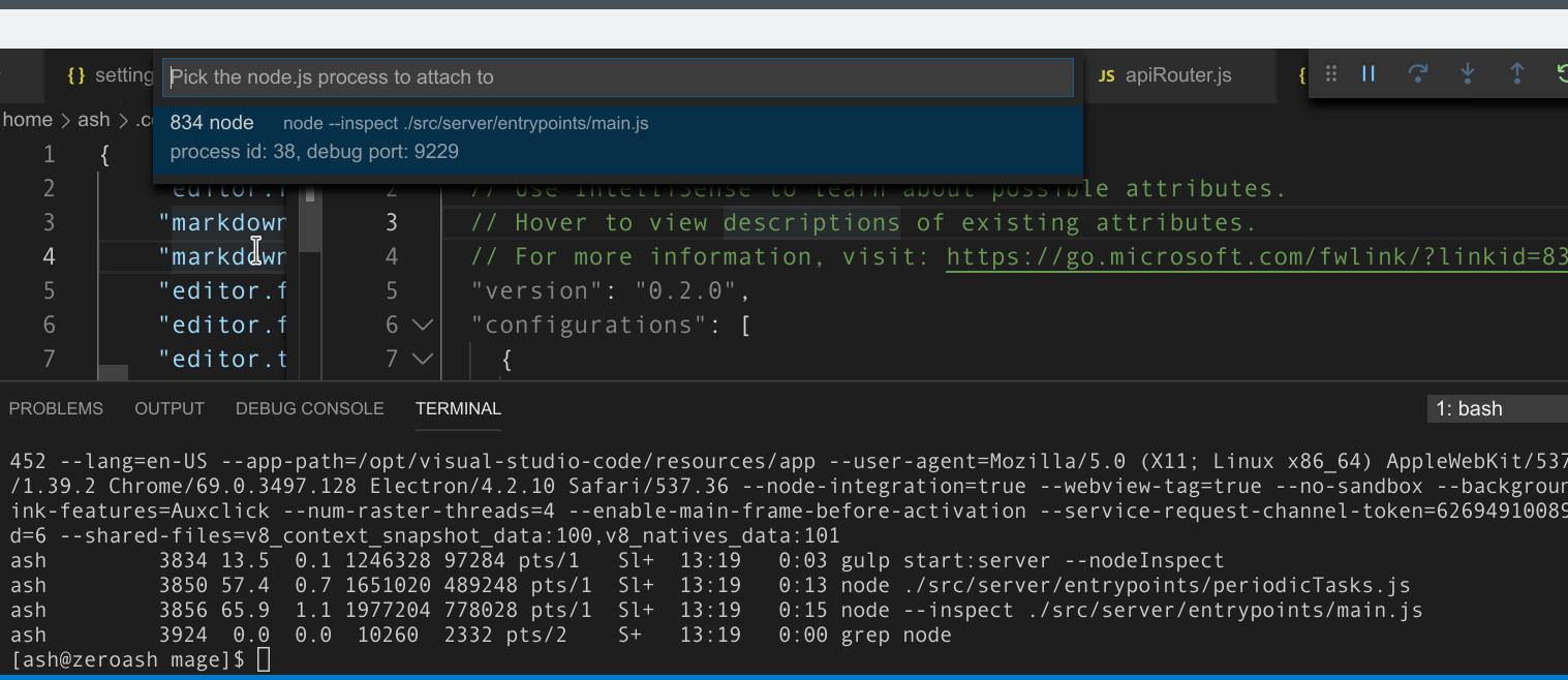 PickProcess don't work in ArchLinux · Issue #83290 · microsoft/vscode ...