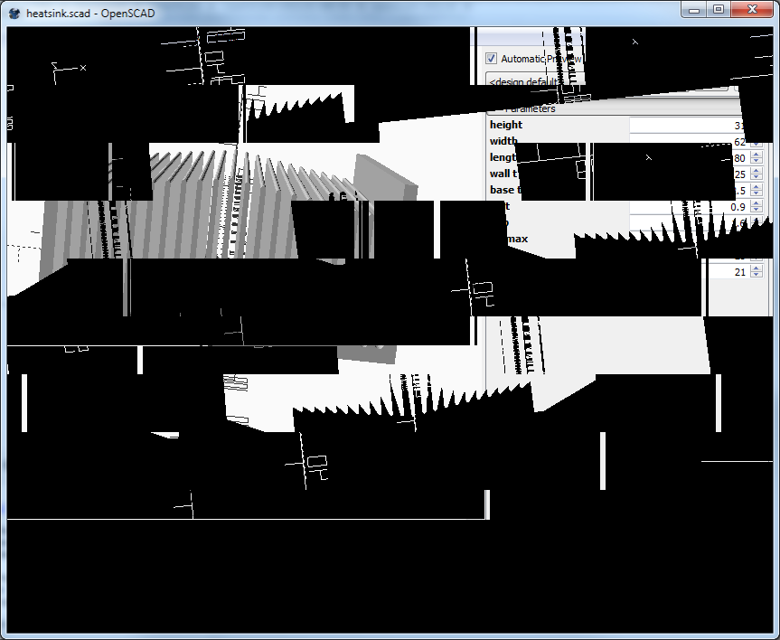 Blank screen error. · Issue #3885 · openscad/openscad · GitHub
