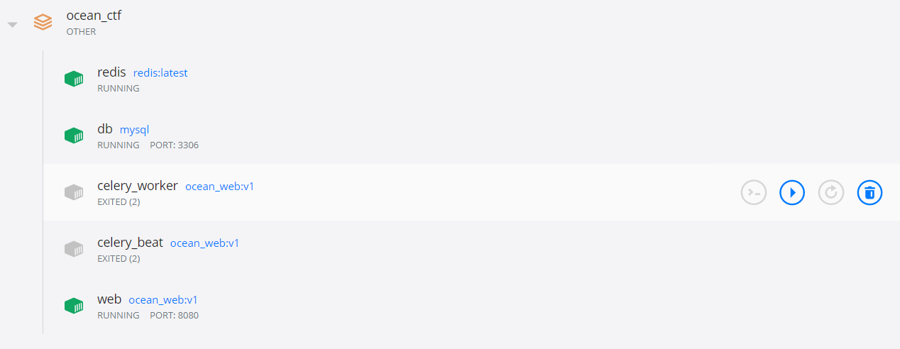 无法访问 · Issue #7 · tongchengbin/ocean_ctf · GitHub