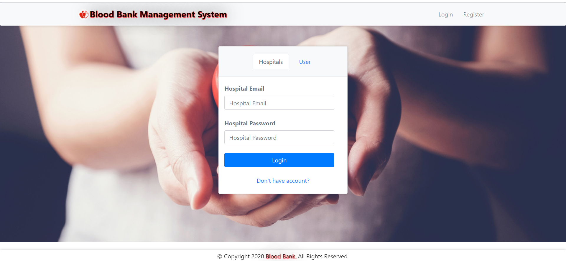 GitHub - 1n54n173/BloodBankManagement: A web application that acts as ...