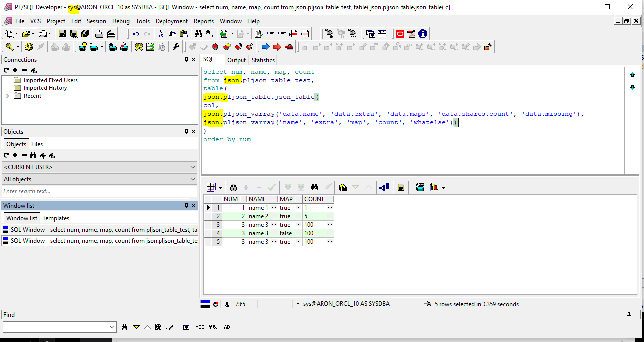 PLS-00302: component 'PLJSON_TABLE_IMPL' must be declared · Issue #182 · pljson/pljson · GitHub