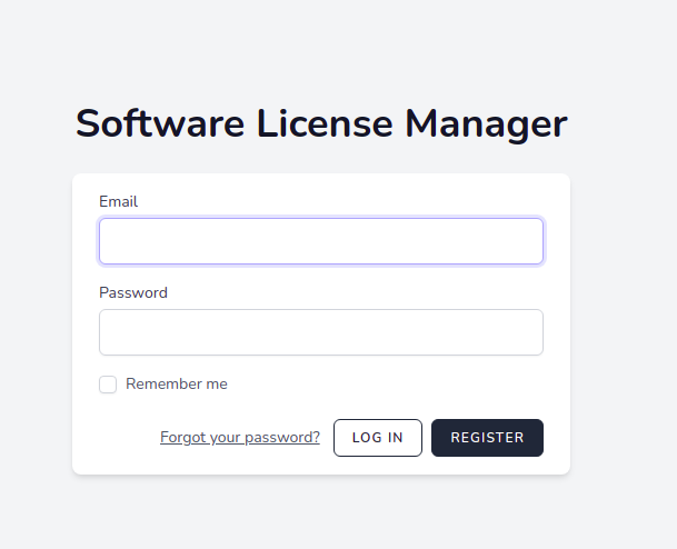 GitHub - g0tie/SoftwareLicenceManager: An API to give and verify ...