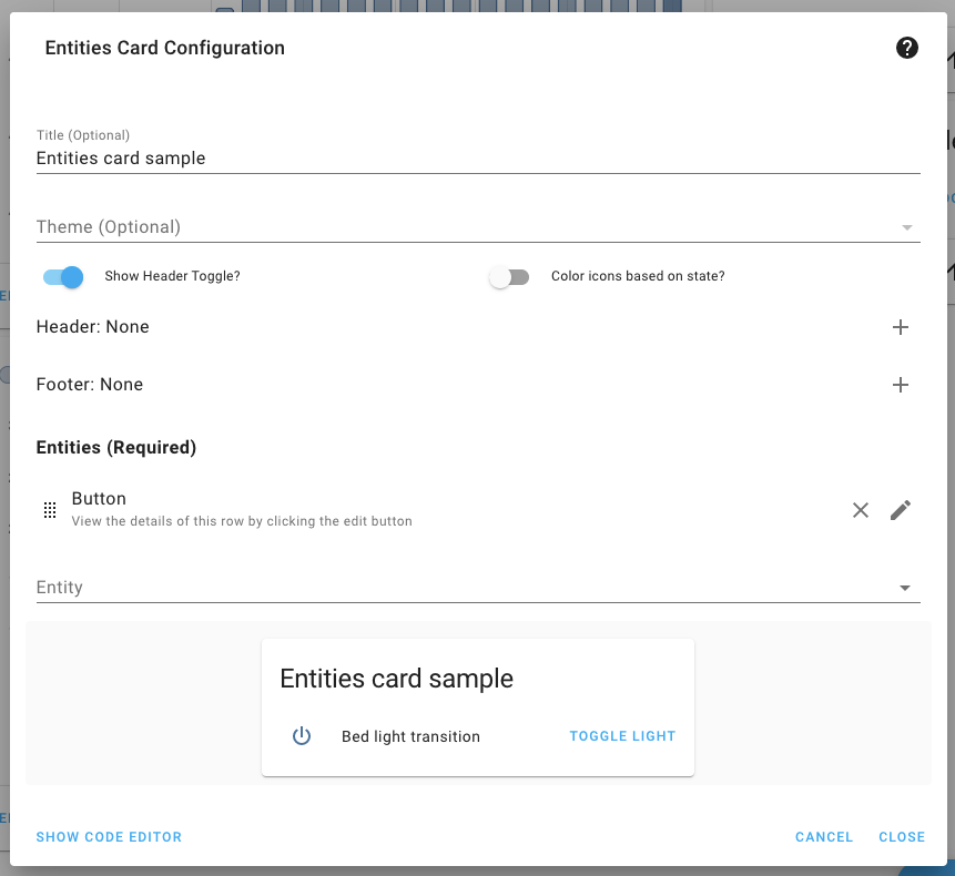 Entities card row type 'button' is not accepted · Issue #9939 · home ...