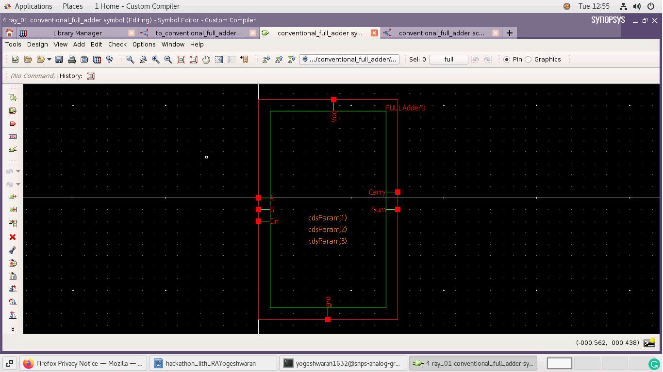 GitHub - RAYogeshwaran/Full_Adder_CMOS: This repository presents CMOS one bit adder design made ...