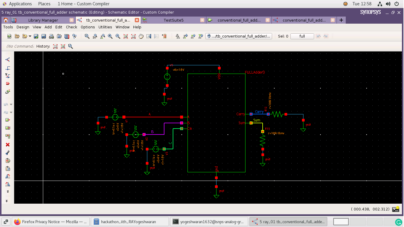 GitHub - RAYogeshwaran/Full_Adder_CMOS: This repository presents CMOS one bit adder design made ...