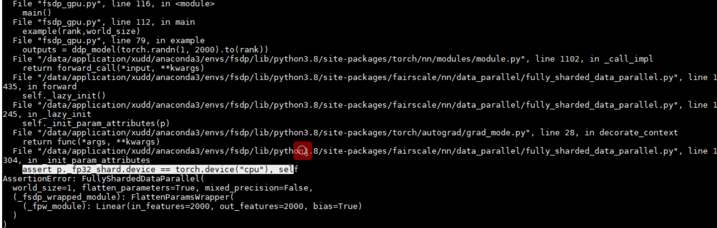 Why I cannot set move_params_to_cpu=True · Issue #1089 · facebookresearch/fairscale · GitHub
