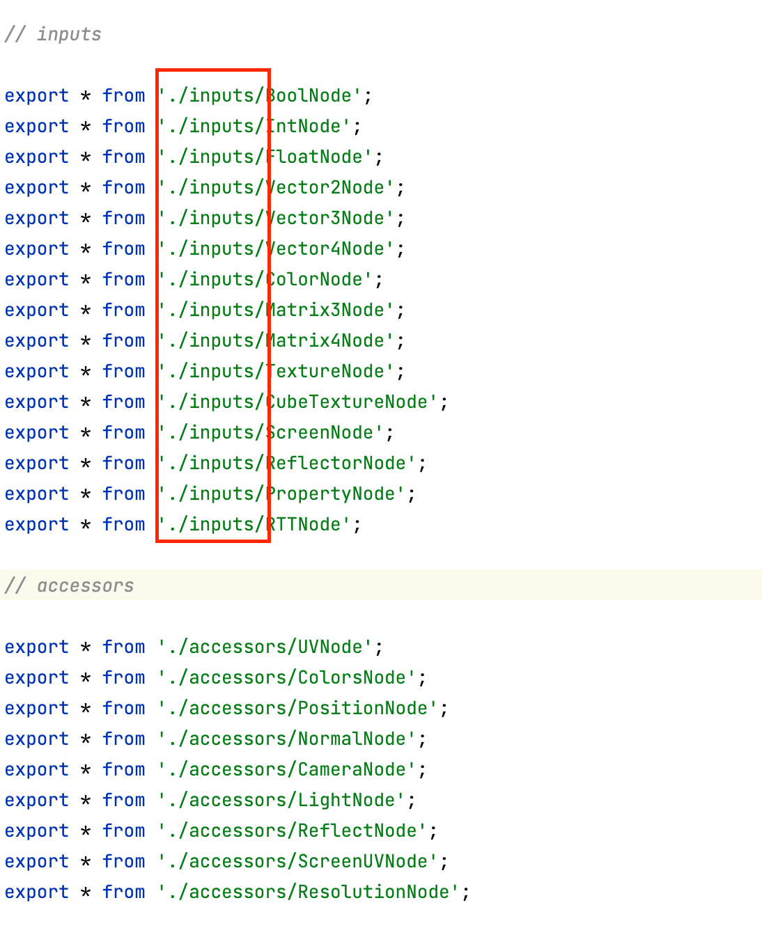 [v2.9.1][typescript] I can't access to TextureNode · Issue #148 · pmndrs/three-stdlib · GitHub