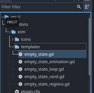 [4.0 beta3] Change the template search folder does not work · Issue #67825 · godotengine/godot ...