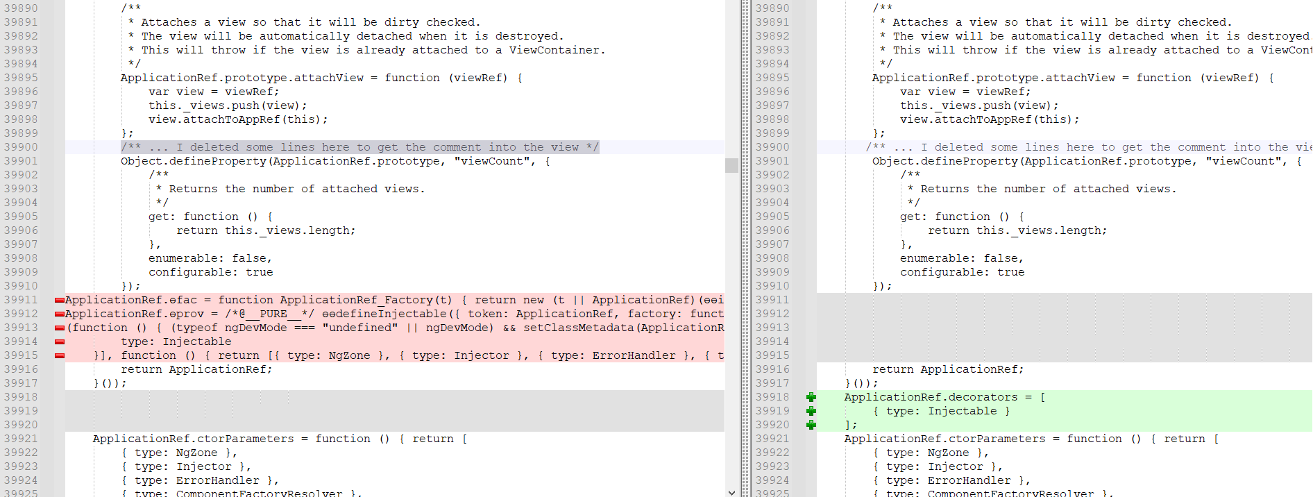 Build files from gitlab pipeline different to local build files · Issue #297 · manfredsteyer/ngx ...