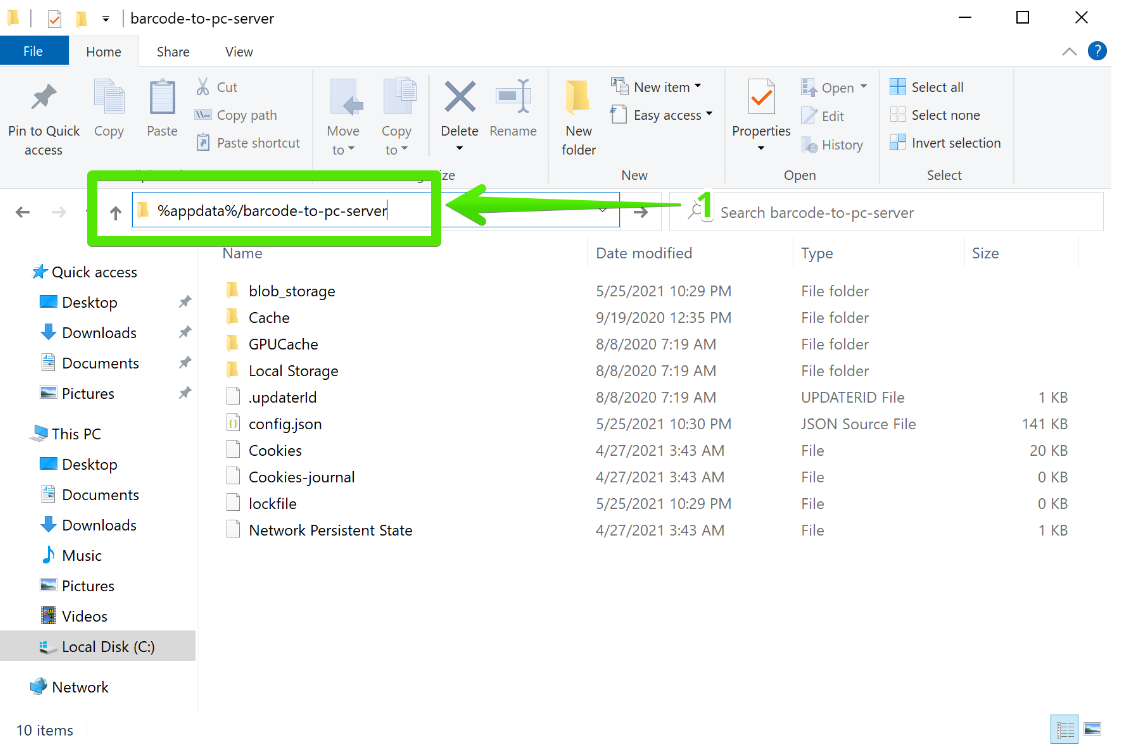 Error when launching version 4.1.0. · Issue #370 · fttx/barcode-to-pc-server · GitHub