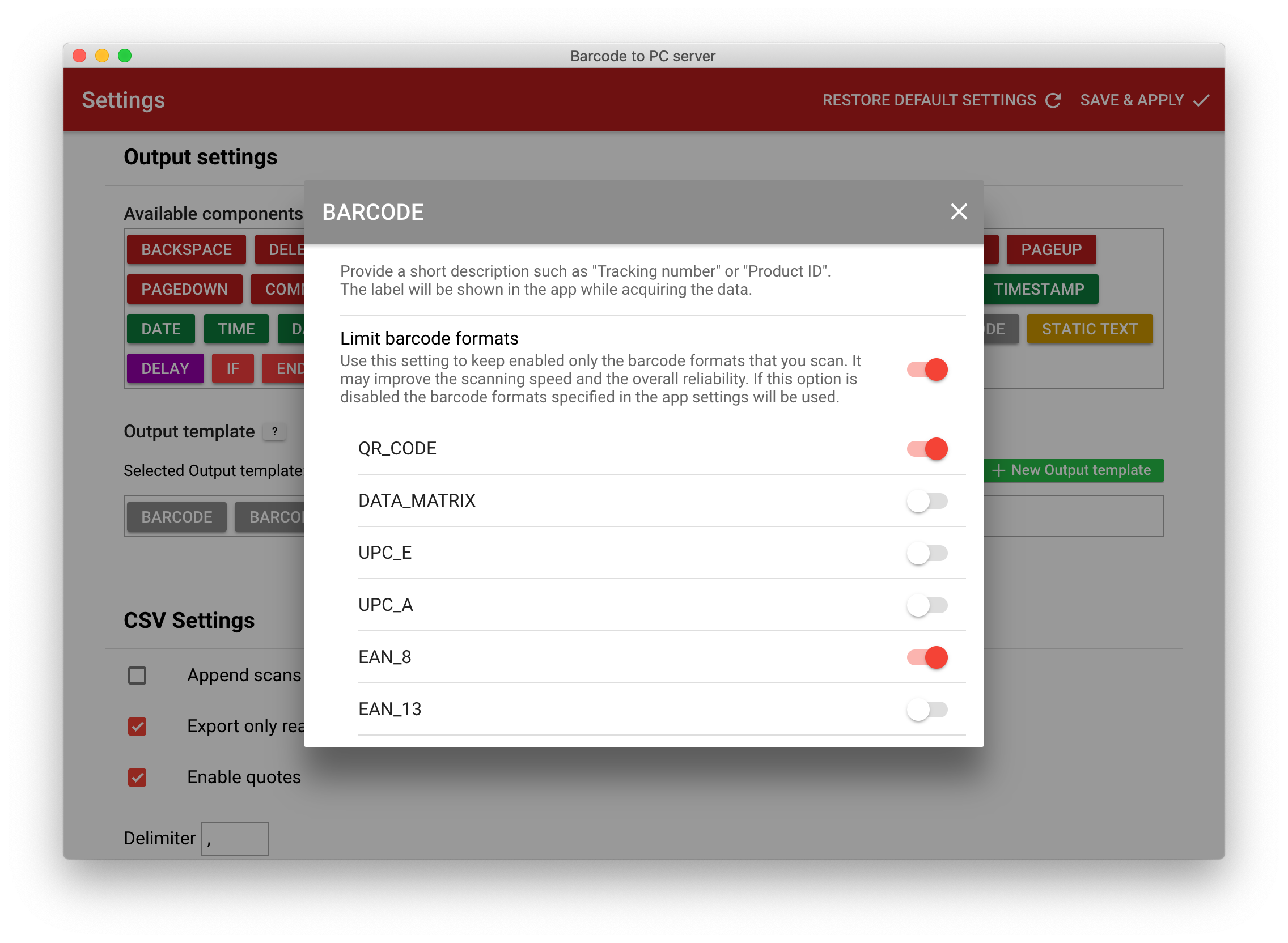 Scan 2 Barcode at same time · Issue #185 · fttx/barcode-to-pc-app · GitHub