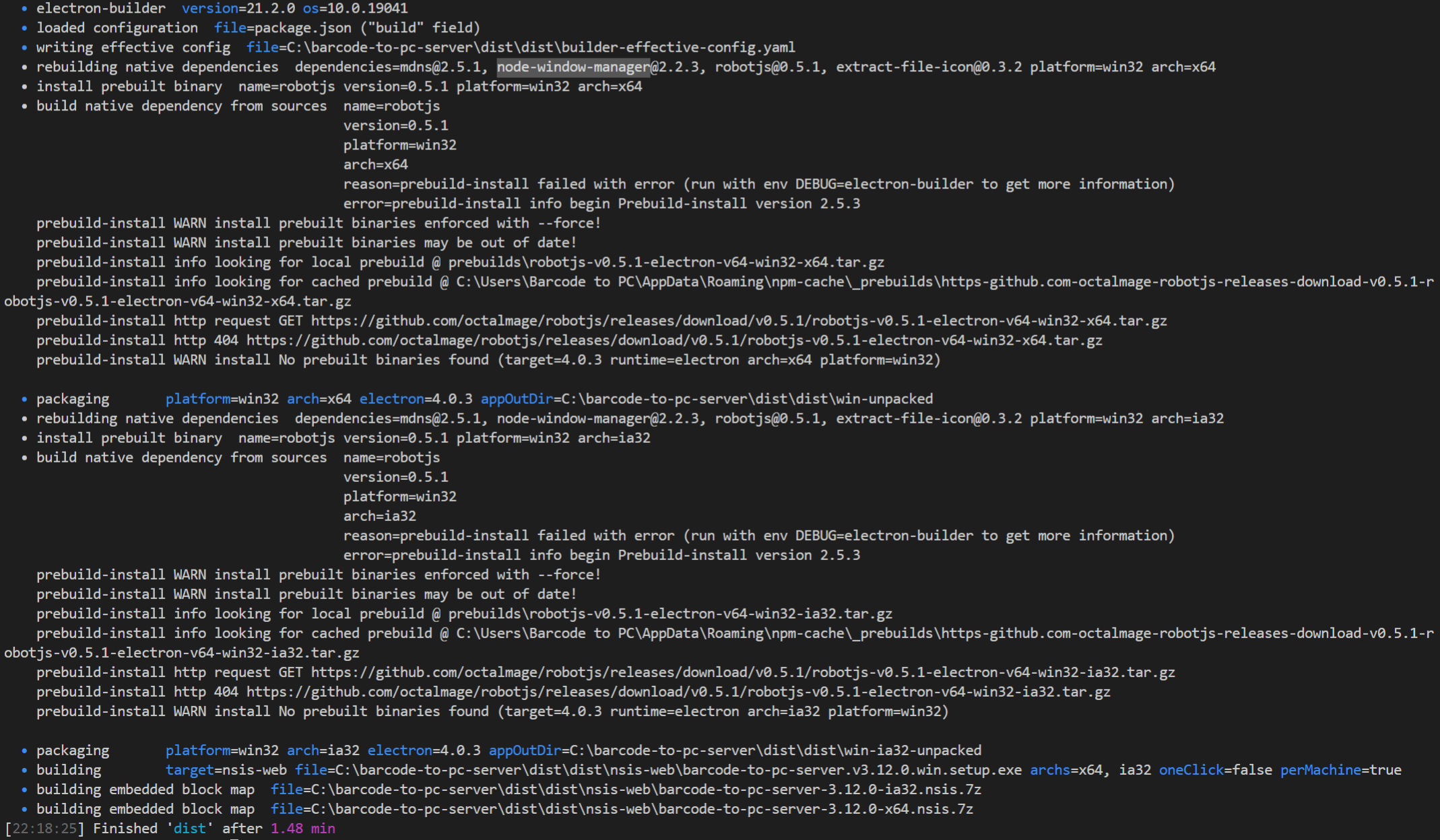 "Is not a valid Win32 application" error · Issue #53 · sentialx/node-window-manager · GitHub