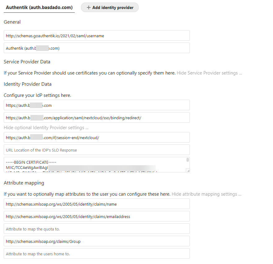 Verification certificate not working in Nextcloud with SAML authentication · Issue #1795 ...