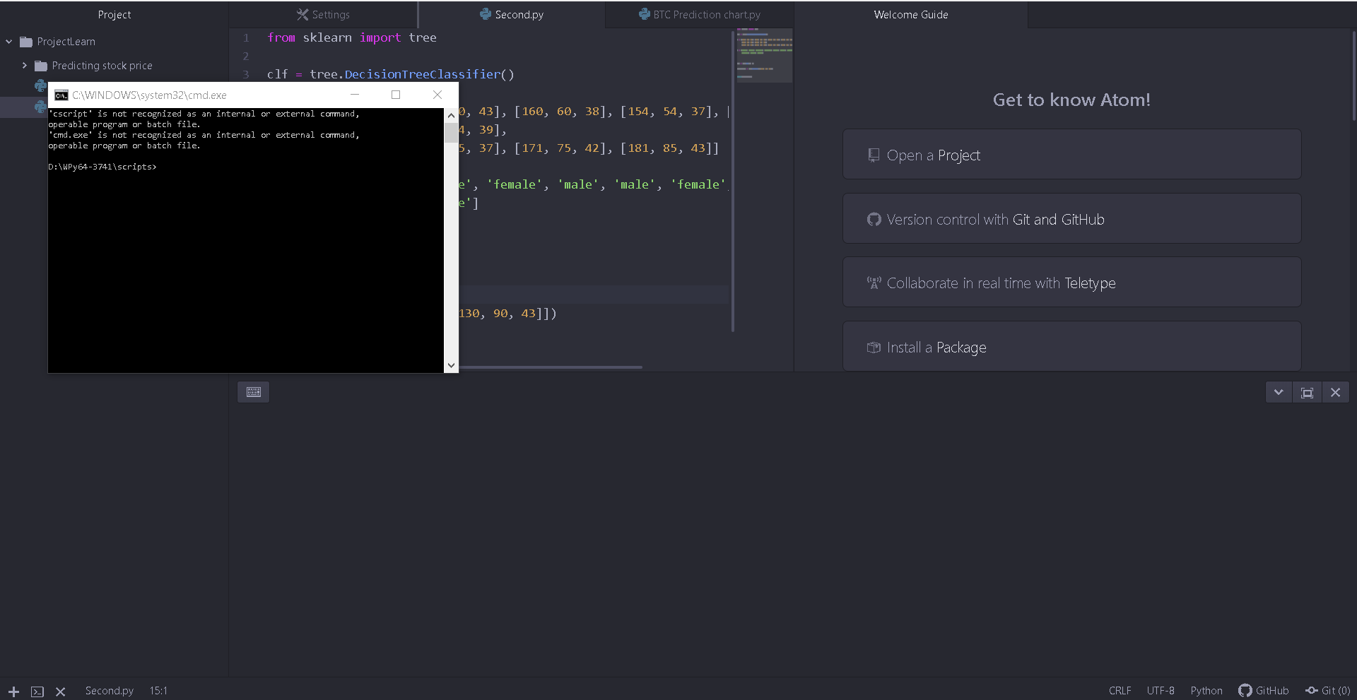 Terminal Opening In A New Window Instead Of Inside Atom · Issue 796
