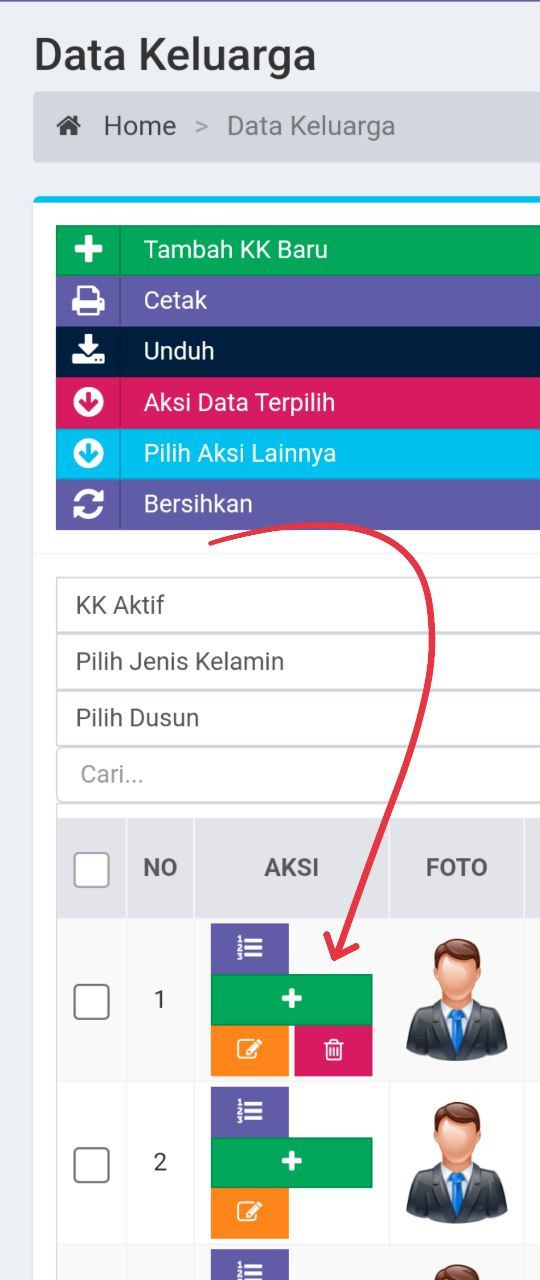 Bugerror Nomor Kk Tidak Paling Atas Dan Icon Sedikit Berantakan