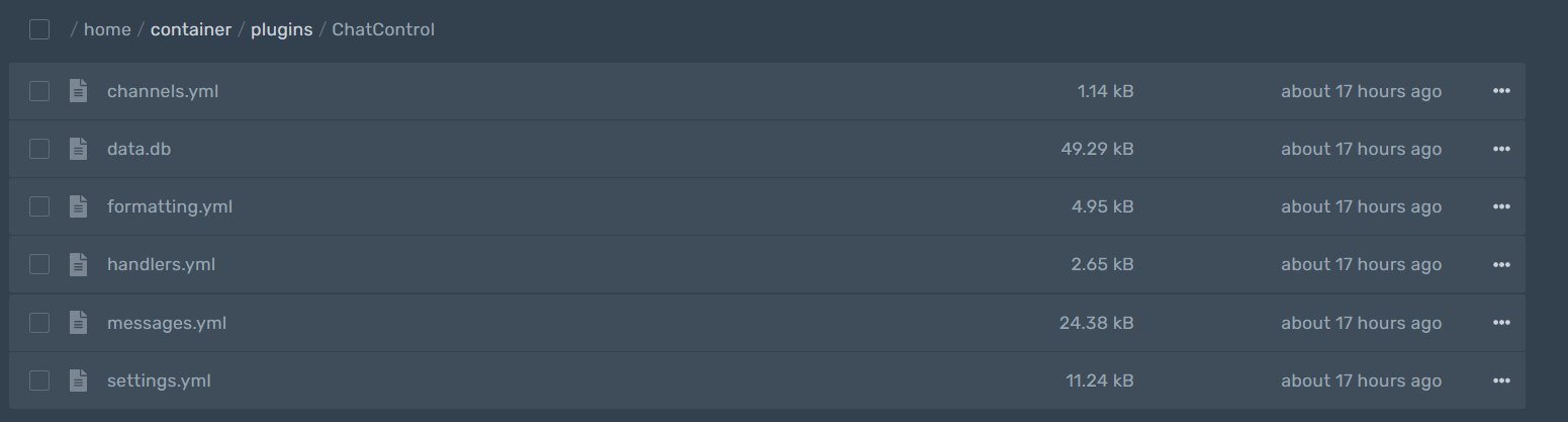 1.16.4 Migration not working · Issue #93 · kangarko/ChatControl · GitHub