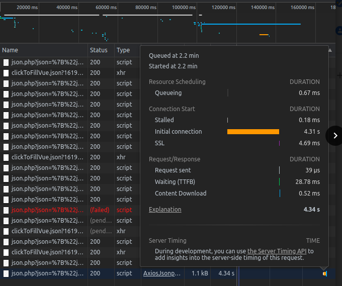 cy.intercept is having a long initial connection · Issue #16234 ...
