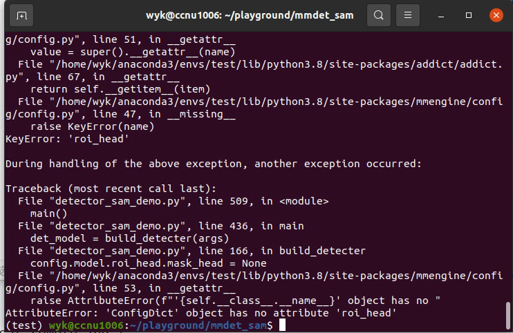 Encountered Some Issues Regarding Implementing Mmdet Sam And Mmdet Models Sam · Issue 48