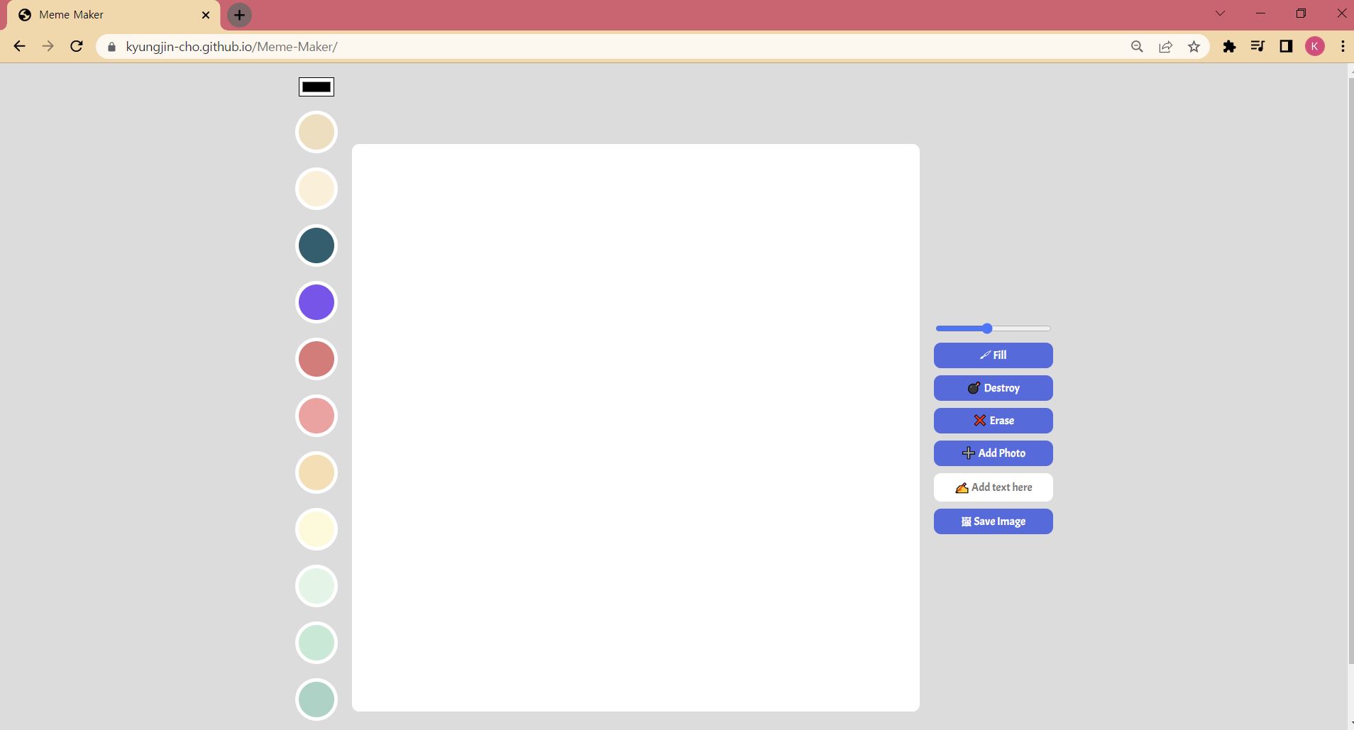 GitHub - Kyungjin-Cho/Meme-Maker: Online Meme Maker