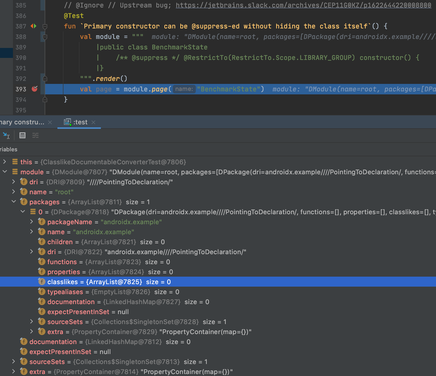Cannot `@suppress` a primary constructor · Issue #1953 · Kotlin/dokka · GitHub