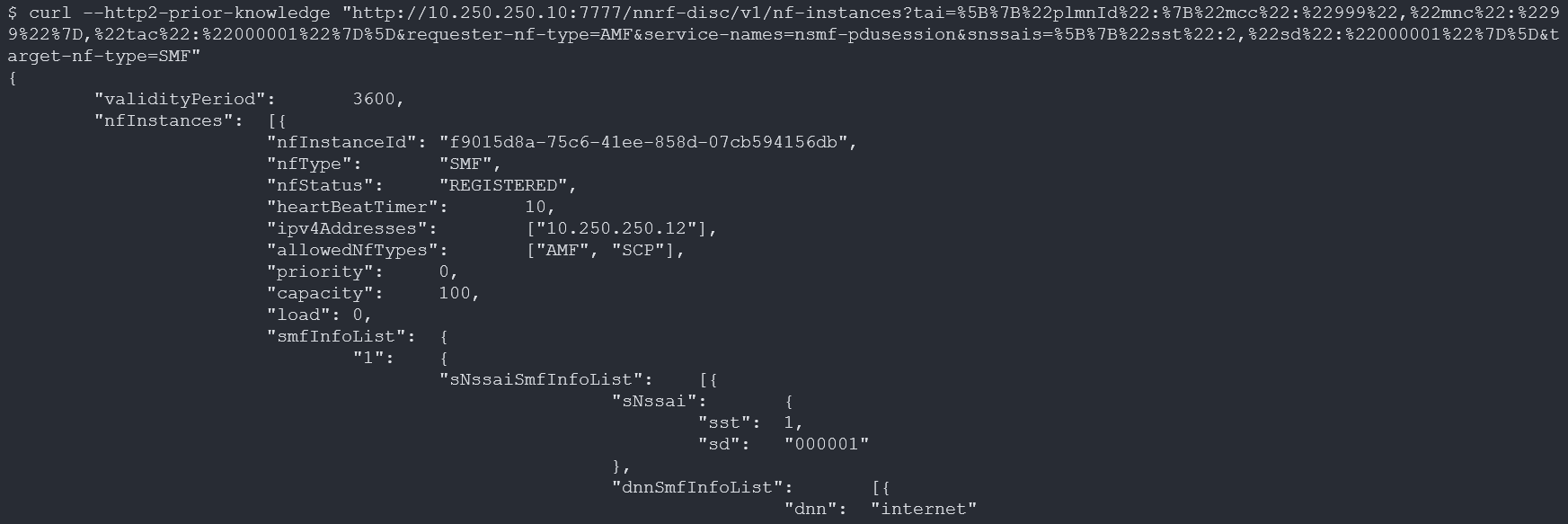 [Bug]: NRF API doesn't work as expected · Issue #2714 · open5gs/open5gs · GitHub