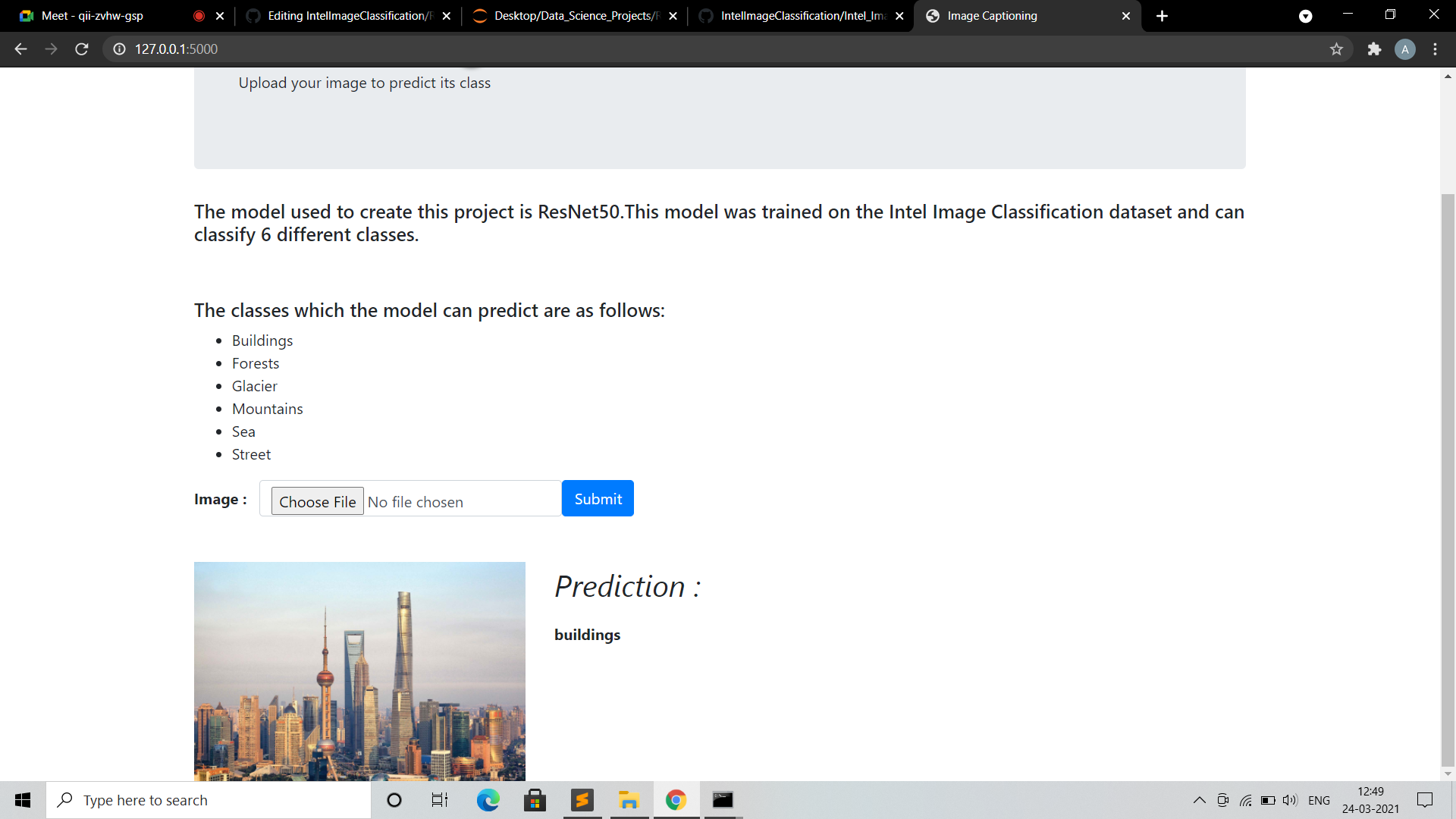 GitHub - ArnabMitra0408/IntelImageClassification