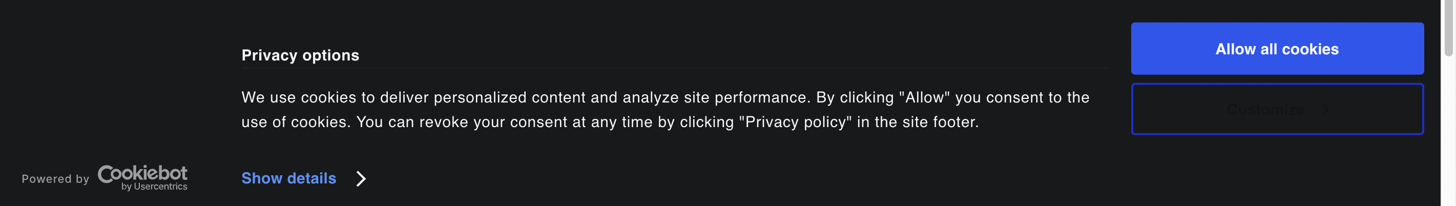 Docs: Cookiebot message content not visible in the dark theme · Issue #8987 · handsontable ...