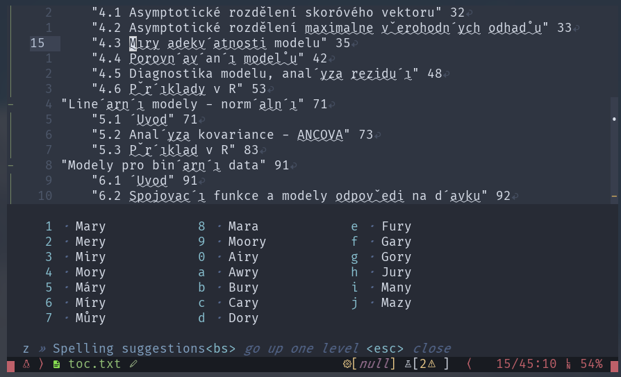 bug: spell plugin shows default spell-check list on keyboard layouts that have numbers under ...