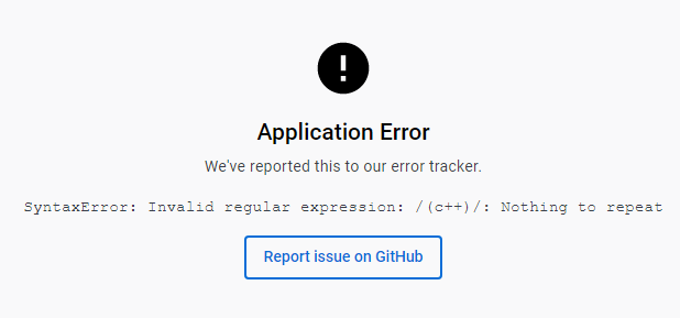 Search With Bad Regular Expression Crashes The Application · Issue 13592 · Dockerfor Win · Github 