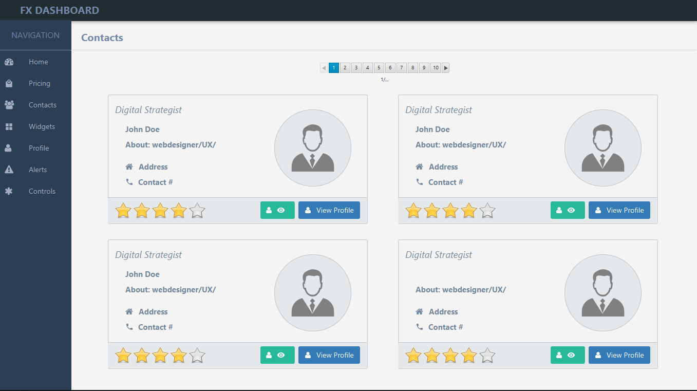 GitHub - lepester/modern-dashboard-ui-2