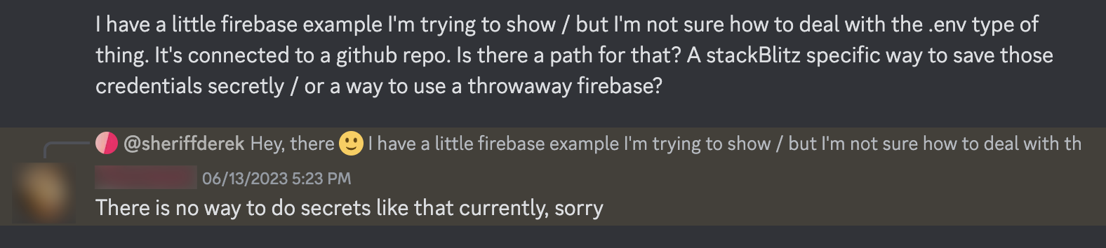 Environment variable support (in general) · Issue #2579 · stackblitz/core · GitHub
