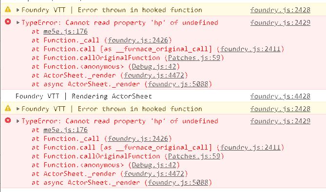 [BUG] Character sheet not displaying for one player · Issue #84 ...