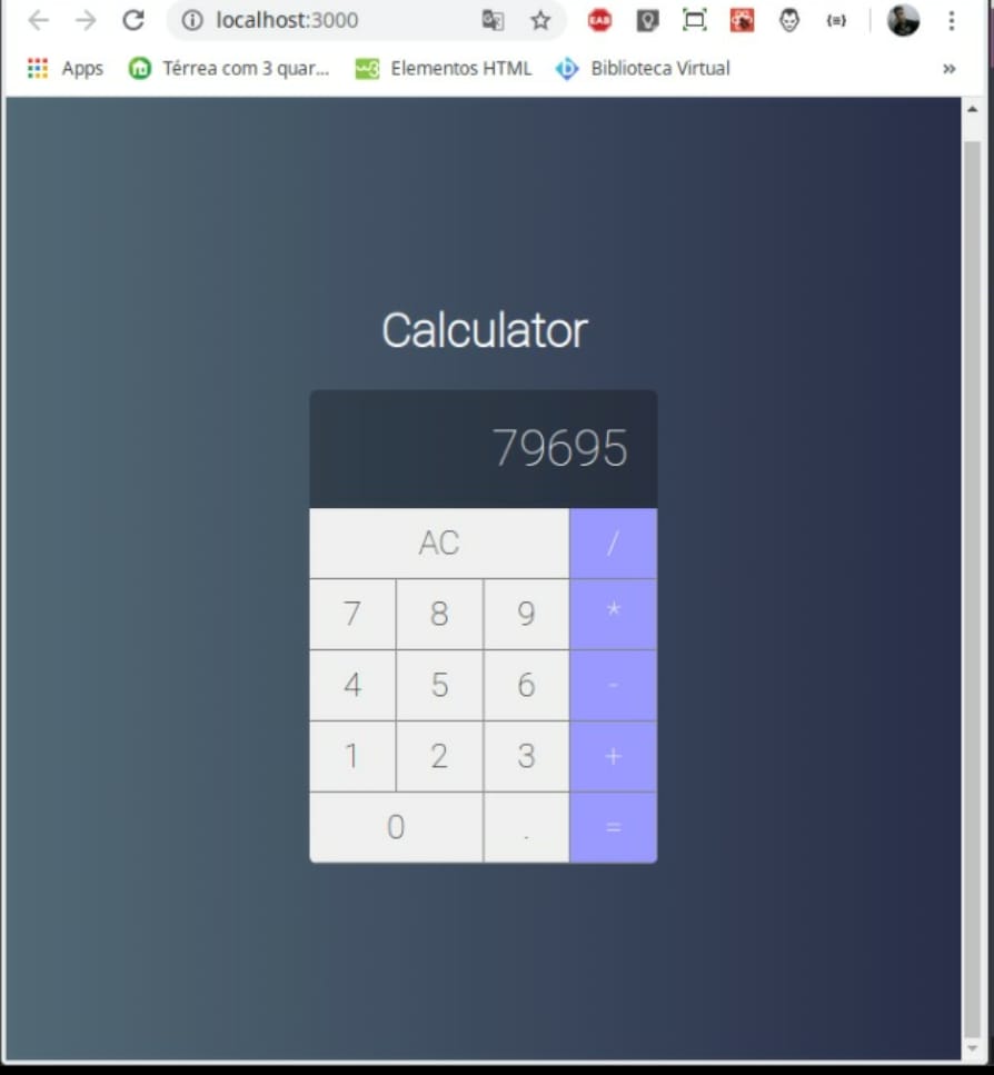 GitHub - Adoilson-Freitas/react-calculadora: Calculadora usando React