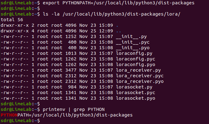 ModuleNotFoundError: No module named 'lora' · Issue #125 · rpp0/gr-lora · GitHub