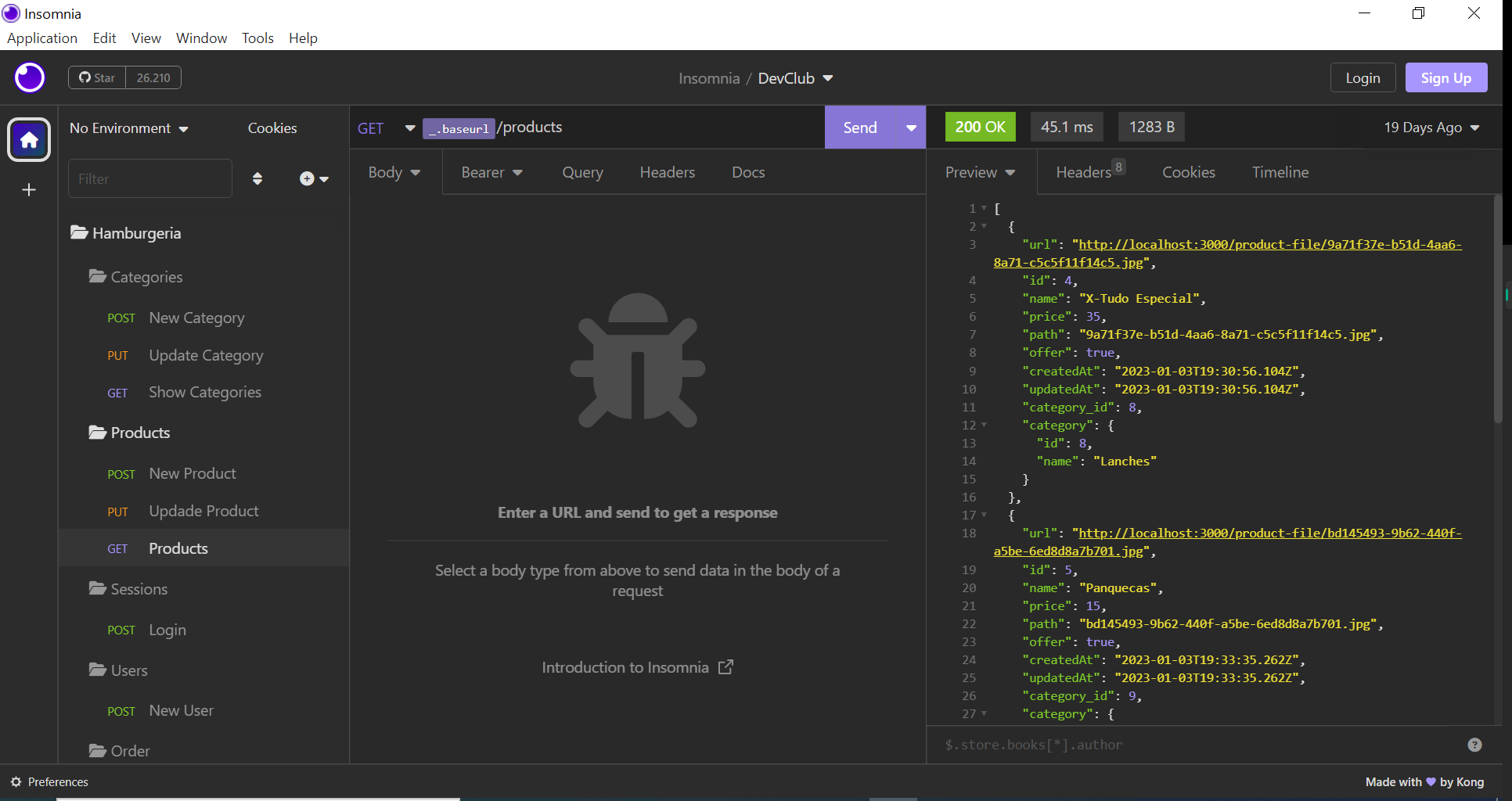 GitHub - felipefll/Deliciousburger-Backend: Deliciousburger backend
