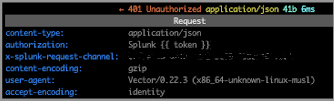 default_token is always used in splunk_hec_logs sink. · Issue #16123 · vectordotdev/vector · GitHub