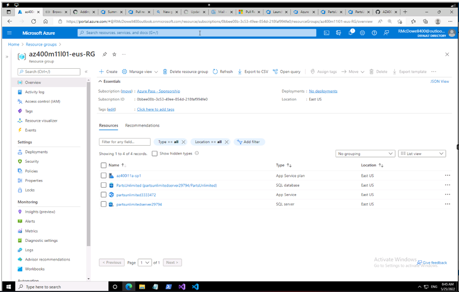 In all Release pipelines, Azure resources not auto populating after ...