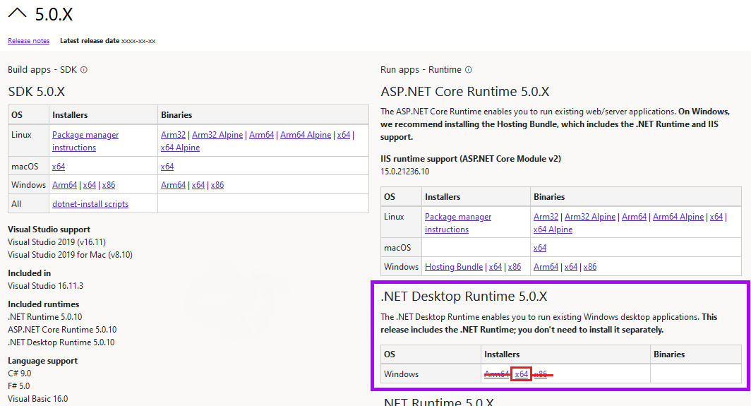 Anamesis Fail to detect Dot Net Runtime installation · Issue #709 · imchillin/Anamnesis · GitHub