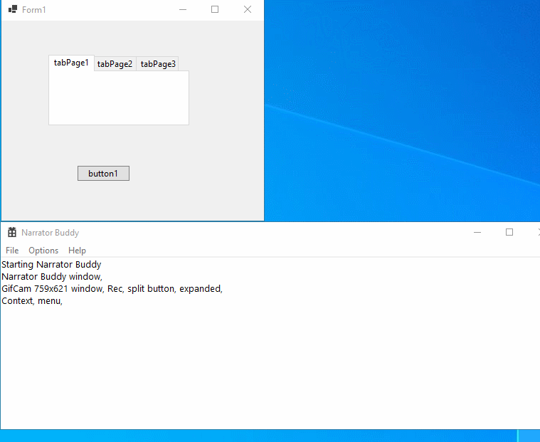 Narrator is announcing the wrong tooltip for the TabPage · Issue #5835 · dotnet/winforms · GitHub