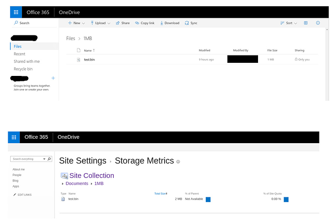 OneDrive for Business uses 2x the space · Issue #1716 · rclone/rclone ...